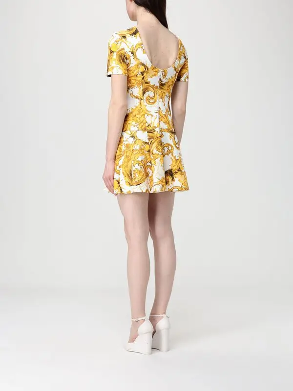Versace Stretch Jersey Mini Dress