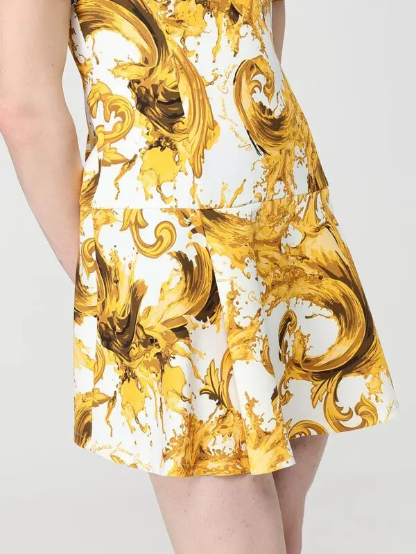 Versace Stretch Jersey Mini Dress