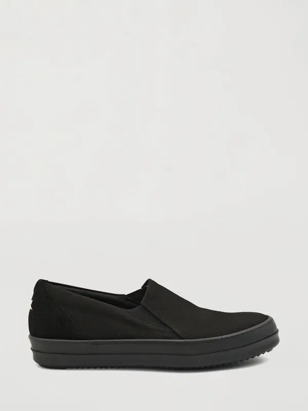 Rick Owens Penta Boat Slip-on Sneakers - Black
