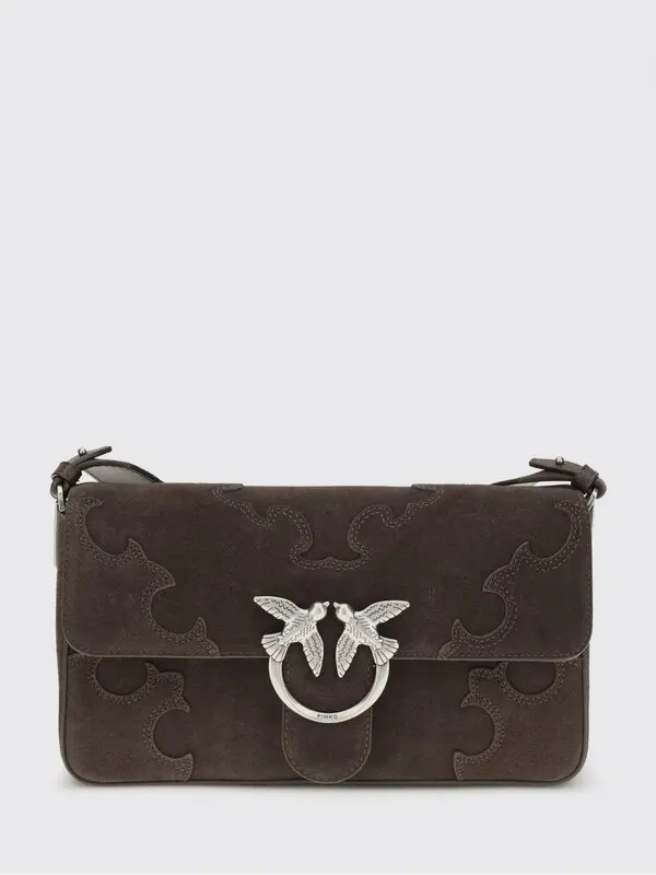 Pinko Love Bag One Slouchy Suede Bag