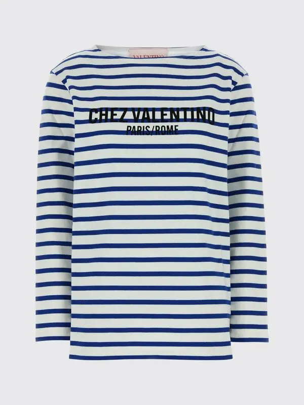 Valentino Garavani Striped Cotton T-shirt Chez