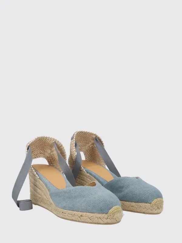 CastaÑer Chiara Mid Wedge Espadrilles With Ankle Ties