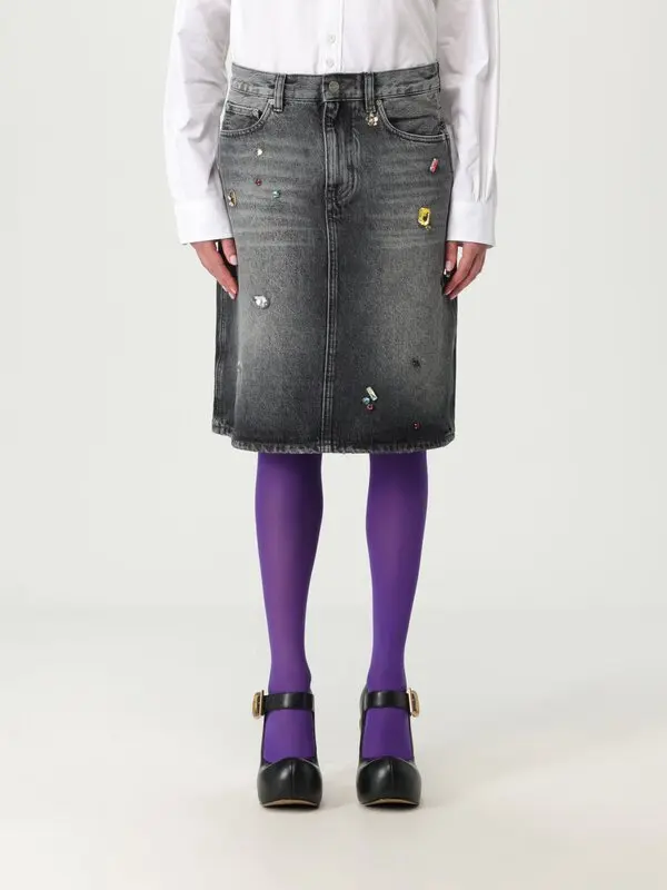 Marc Jacobs Embellished Denim Skirt