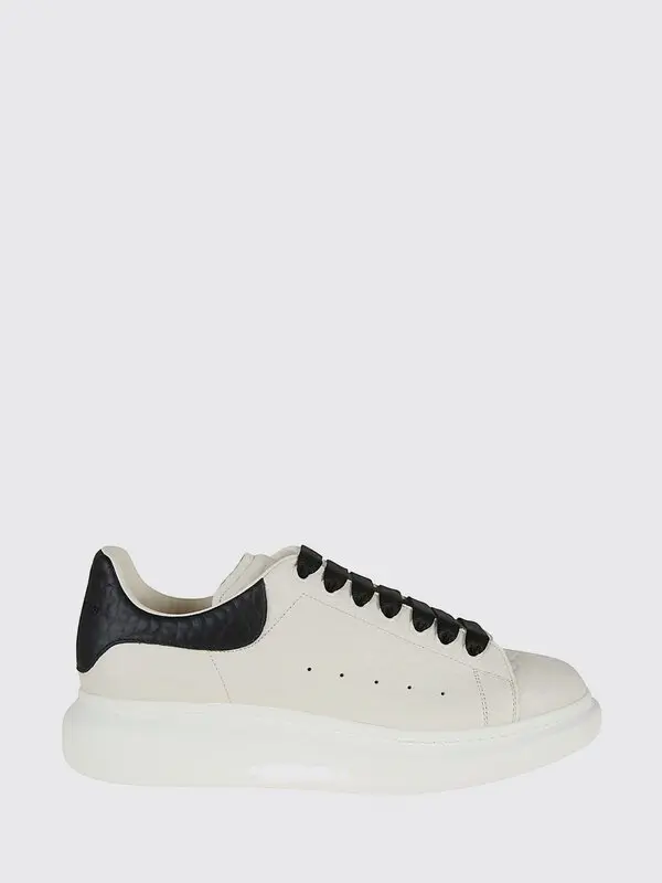 Alexander McQueen Tumbled Leather Oversize Sneakers