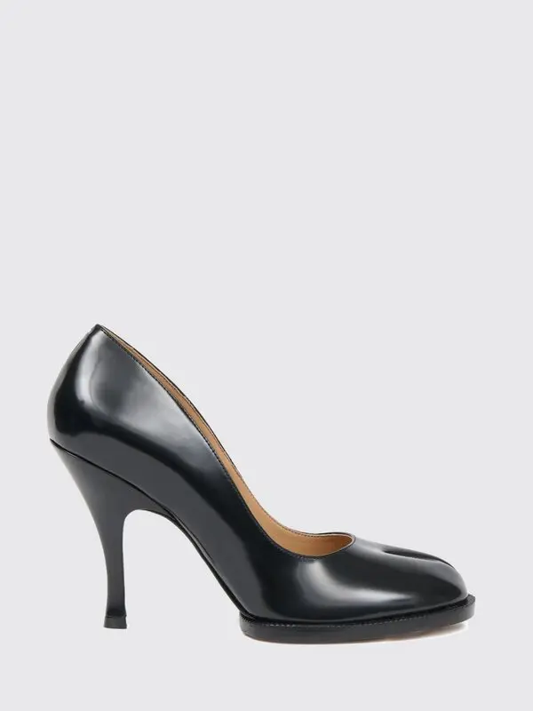MAISON MARGIELA Brushed Leather Tabi City Pumps