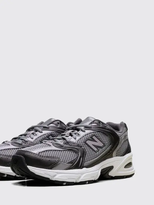 NEW BALANCE 530 Two Tone Mesh Lace Up Sneakers - Black