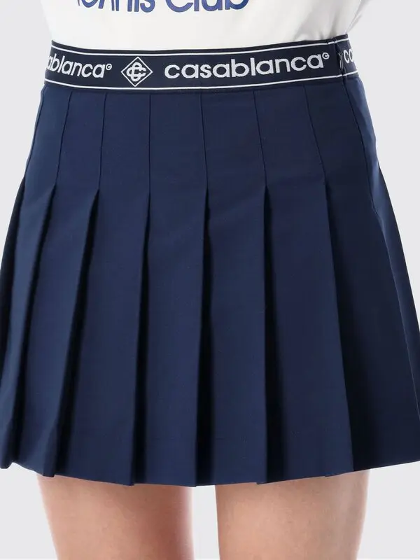 Casablanca Cotton Blend Mini Skirt