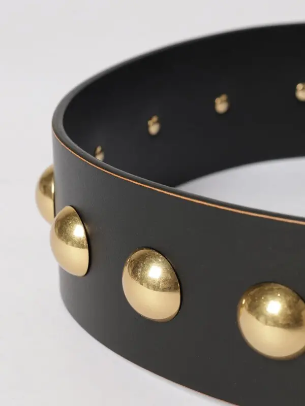 Chloé Belt With Gold Tone Studs