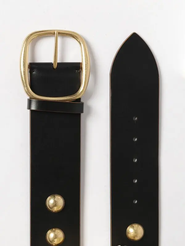 Chloé Belt With Gold Tone Studs
