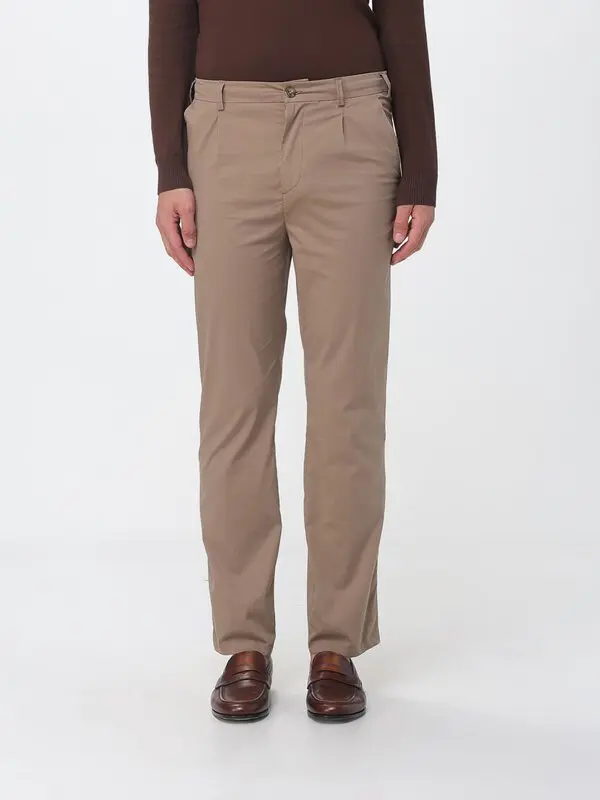 BROOKSFIELD Tailored Trousers - Tobacco