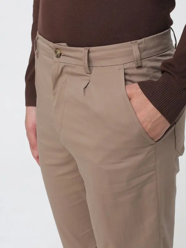 BROOKSFIELD Tailored Trousers - Tobacco
