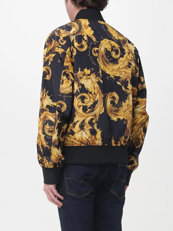 Versace Reversible Polyester Bomber Jacket