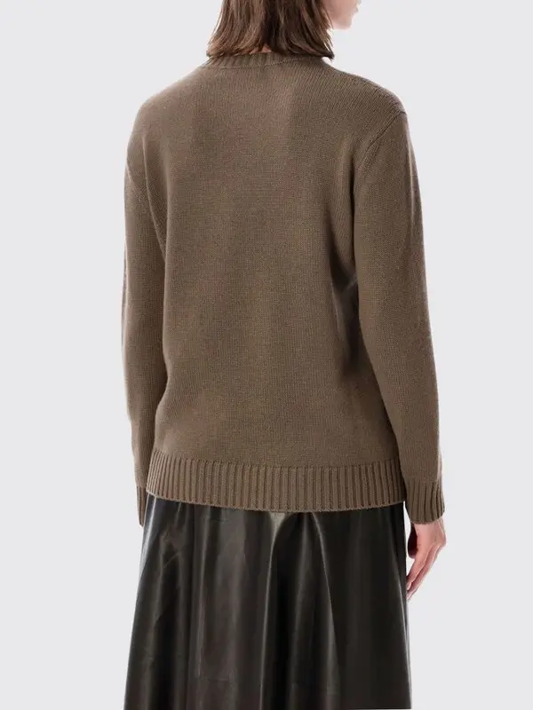 Ralph Lauren Cashmere Teddy Bear Print Crewneck Sweater