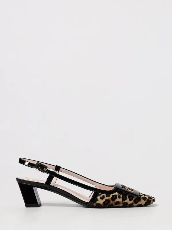 ROGER VIVIER Slingback Pumps With Buckle Detail