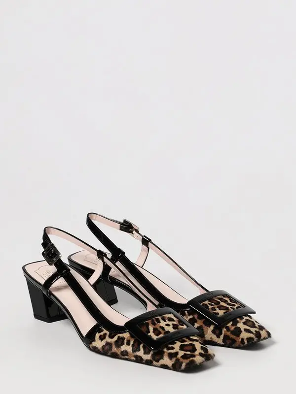 ROGER VIVIER Slingback Pumps With Buckle Detail