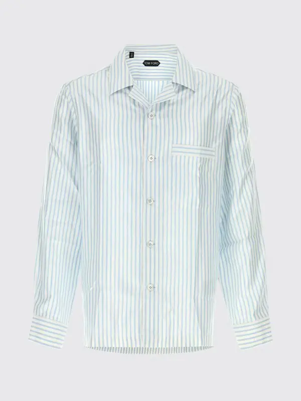 TOM FORD Striped Silk Shirt
