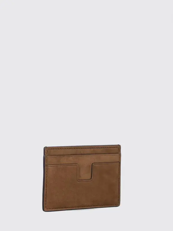 TOM FORD Nubuck Credit Card Holder
