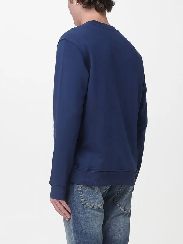 Versace Cotton Crewneck Sweatshirt With Logo