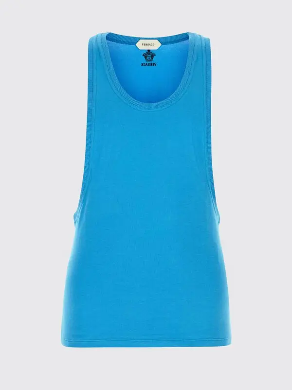 Versace Cotton Jersey Tank Top