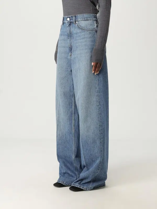 Stella McCartney High-waisted Wide-leg Stretch Jeans