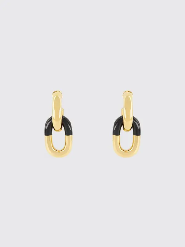 Rabanne Xl Link Aluminum Earrings - Silver