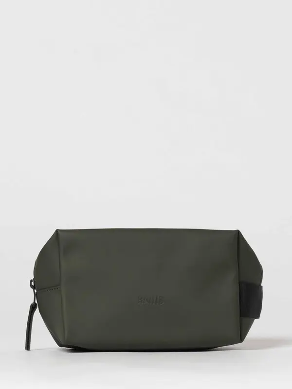 Rains Waterproof Beauty Case In Polyester - Green