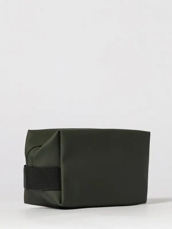 Rains Waterproof Beauty Case In Polyester - Green