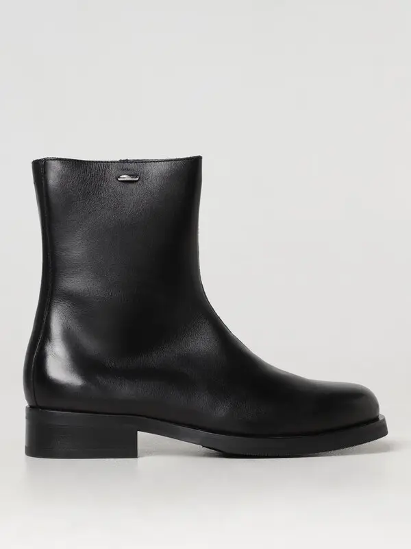 Our Legacy Camion Leather Ankle Boots With Vibram Rubber Sole