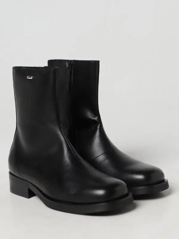 Our Legacy Camion Leather Ankle Boots With Vibram Rubber Sole
