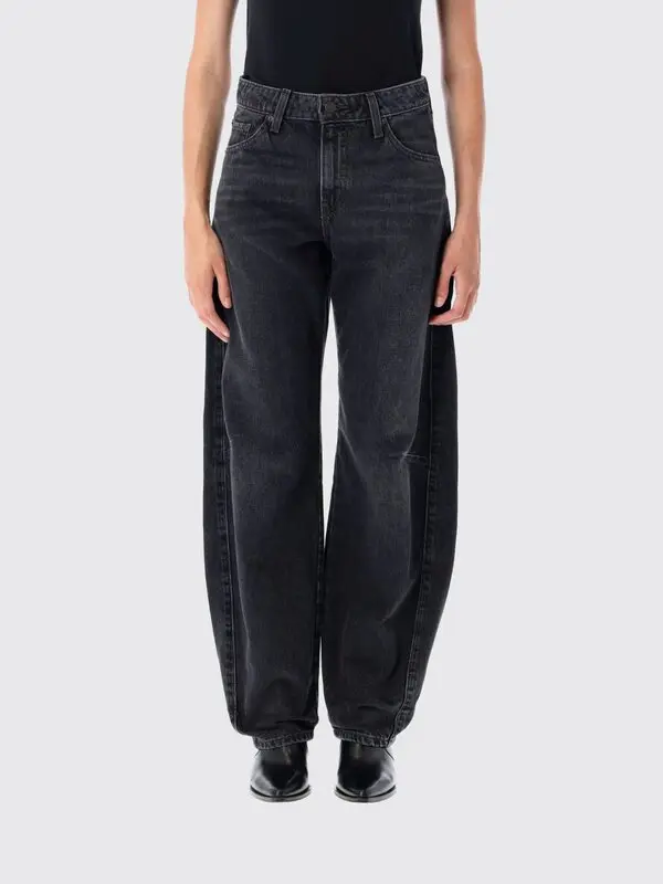 LEVI'S High-waisted Baggy Jeans In Stretch Denim - Black
