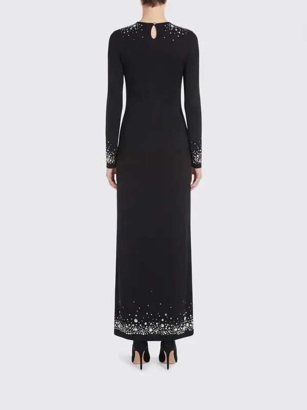 Rabanne Studded Jersey Long Dress