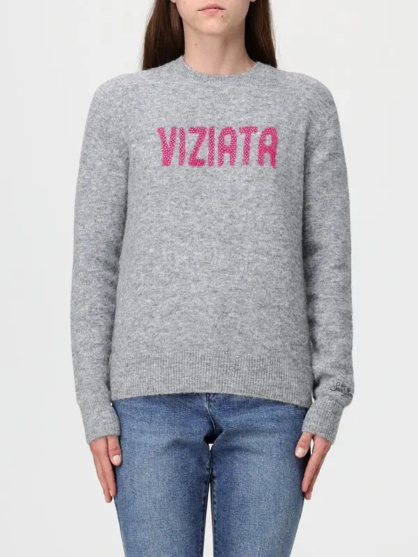 MC2 SAINT BARTH Crew Neck Embellished Pullover
