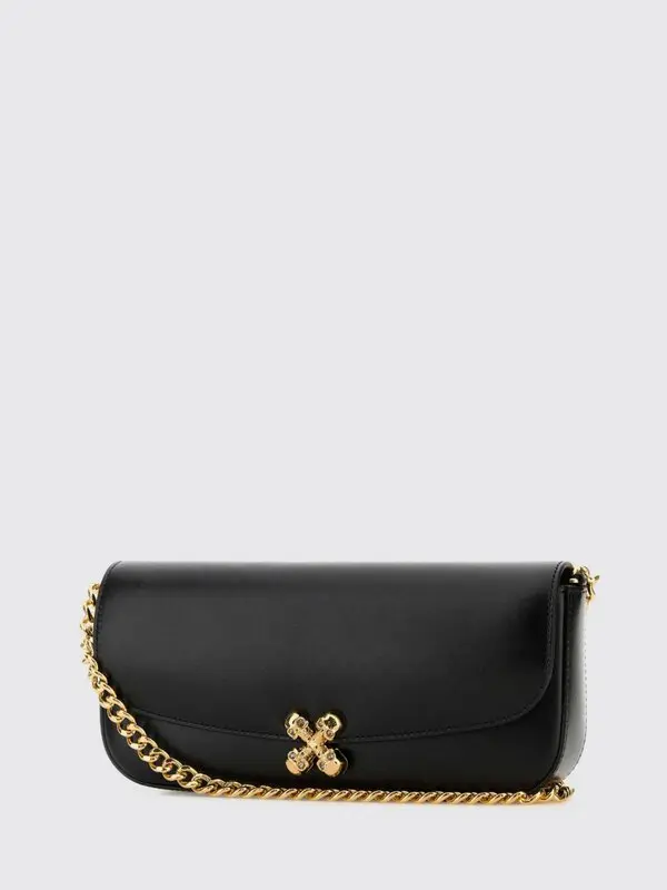 Alexander McQueen Skull Flower Leather Bag