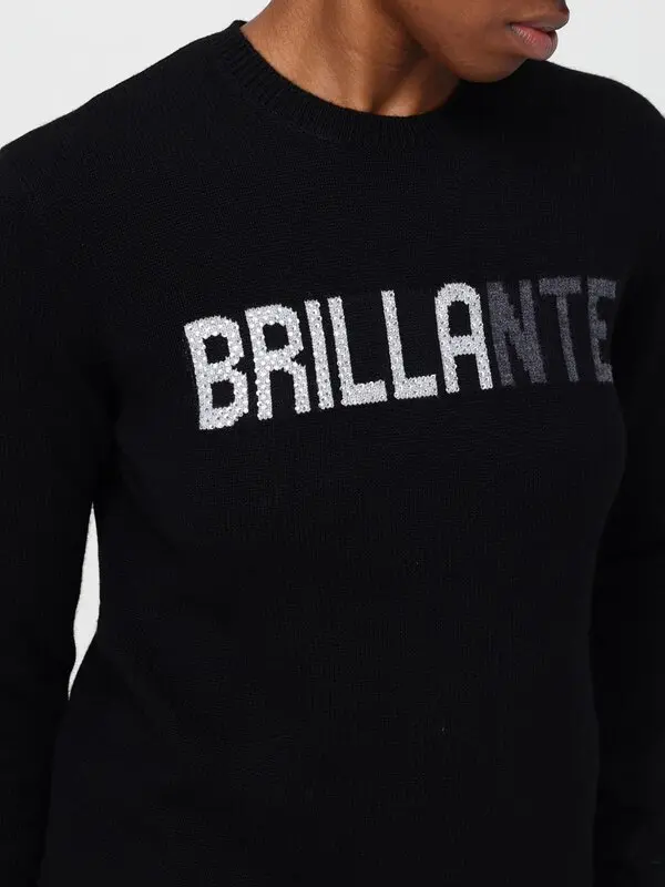 MC2 SAINT BARTH Pullover With Embellished Text
