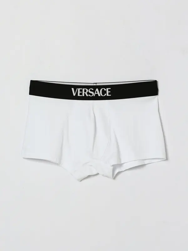 Versace Boxer Shorts With Logo Band