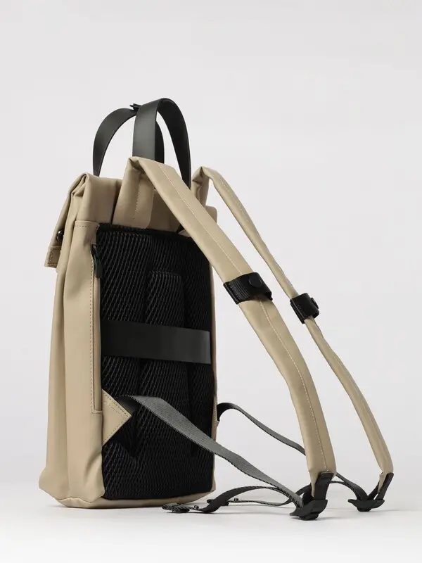 Rains Waterproof 2 Way Backpack In Polyester - Beige