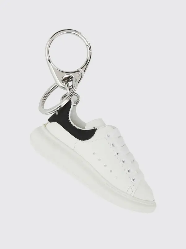 Alexander McQueen Leather And Metal Keychain