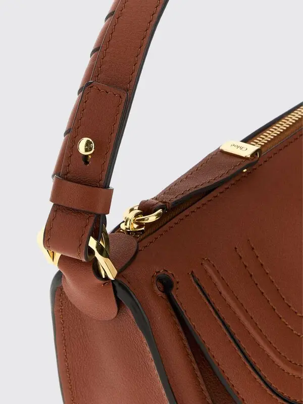 Chloé Marcie Shoulder Bag - Brown
