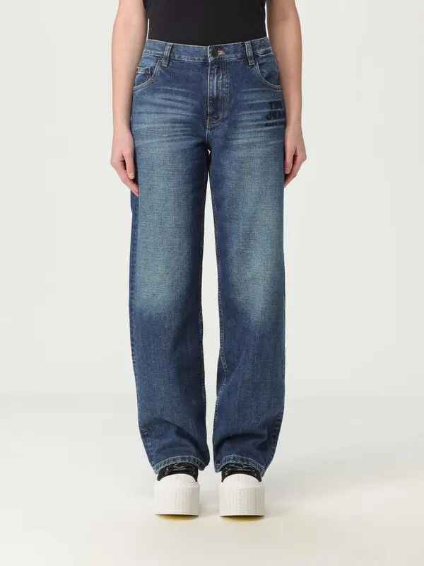 Marc Jacobs Wide Leg Jeans - Blue