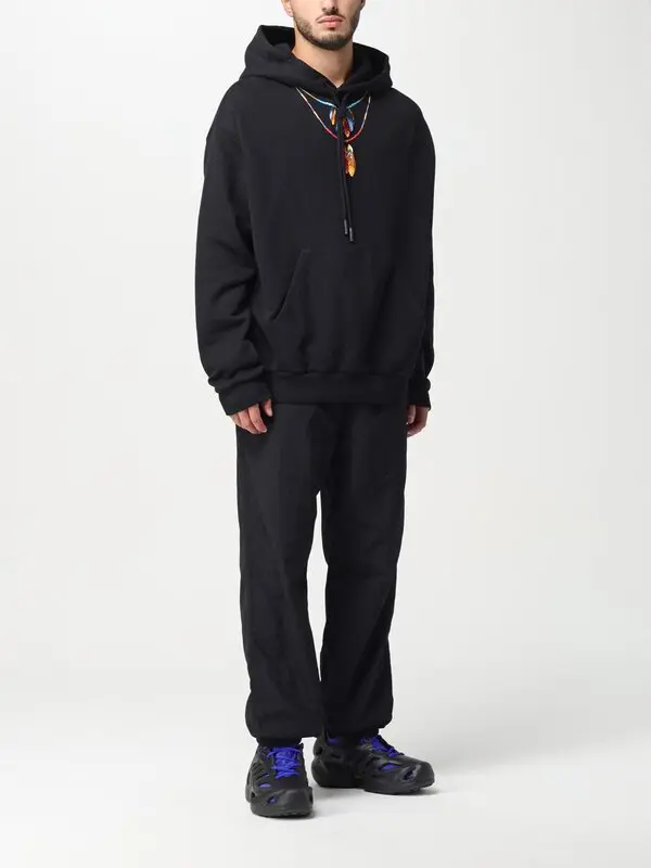 COUNTY OF MILAN Hoodie With Feather Detail