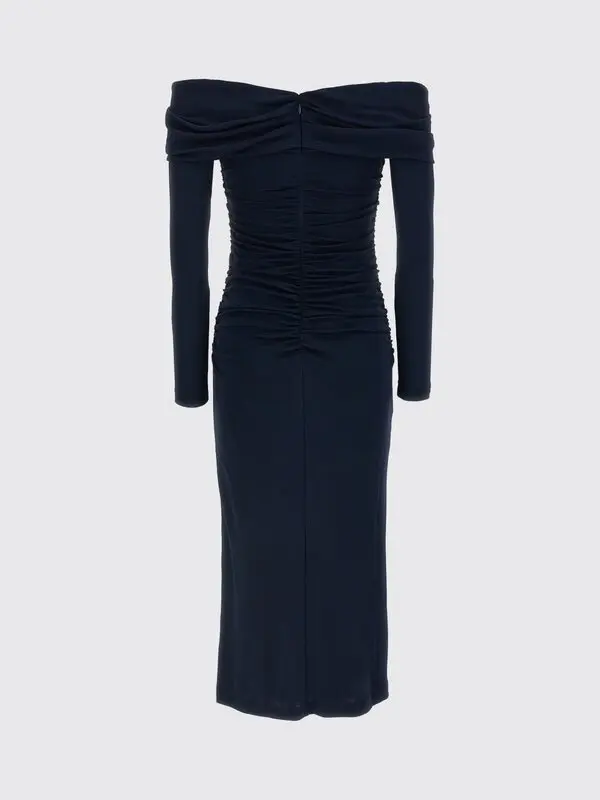 Carolina Herrera Off-the-shoulder Ruched Dress