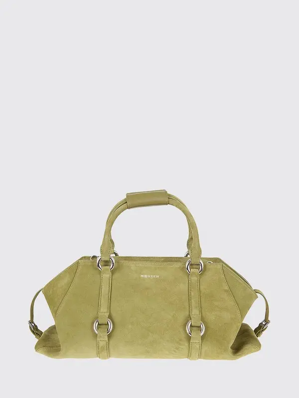 Alexander McQueen Suede Farringdon Bag