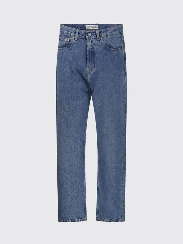 Our Legacy Third Cut Mid-rise Straight Fit Jeans