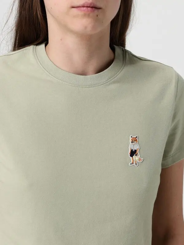 Maison Kitsuné Logo Cotton T-shirts