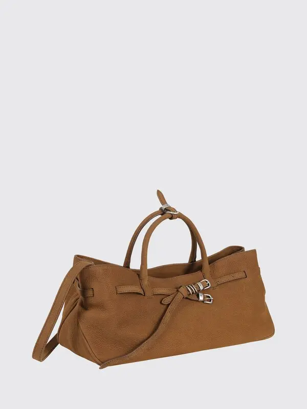 MARGESHERWOOD Hammered Leather Grandma Bag
