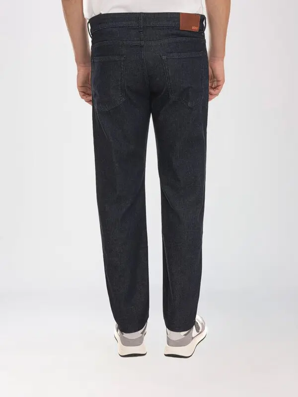 BOSS Mid-rise Skinny Fit Cotton Denim Jeans