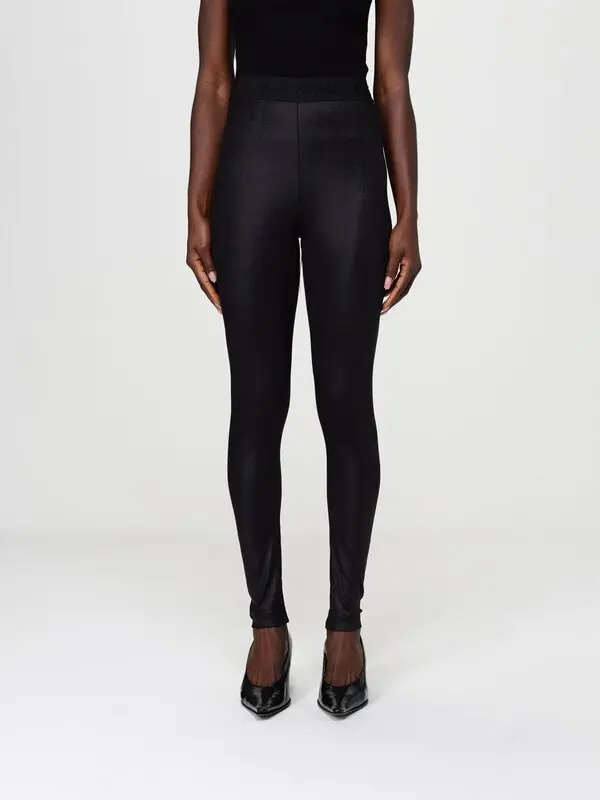 Versace Stretch Technical Fabric Leggings - Black
