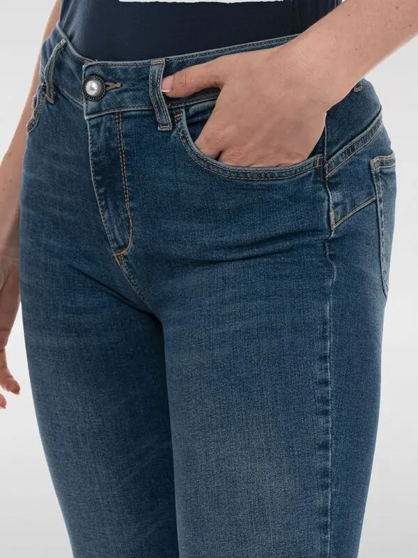 Liu Jo Cotton Flared Jeans