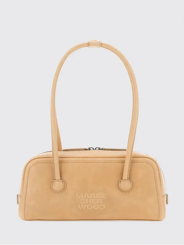 MARGESHERWOOD Aged Leather Boston Bag - Cocoa