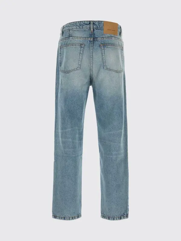 AMI Paris Straight Jeans In Cotton Denim